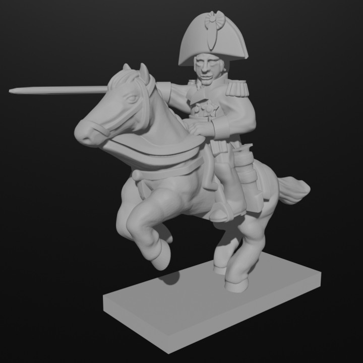 3D Printable 6-15mm Sir John Moore NAP-GB-20 by Turner Miniatures