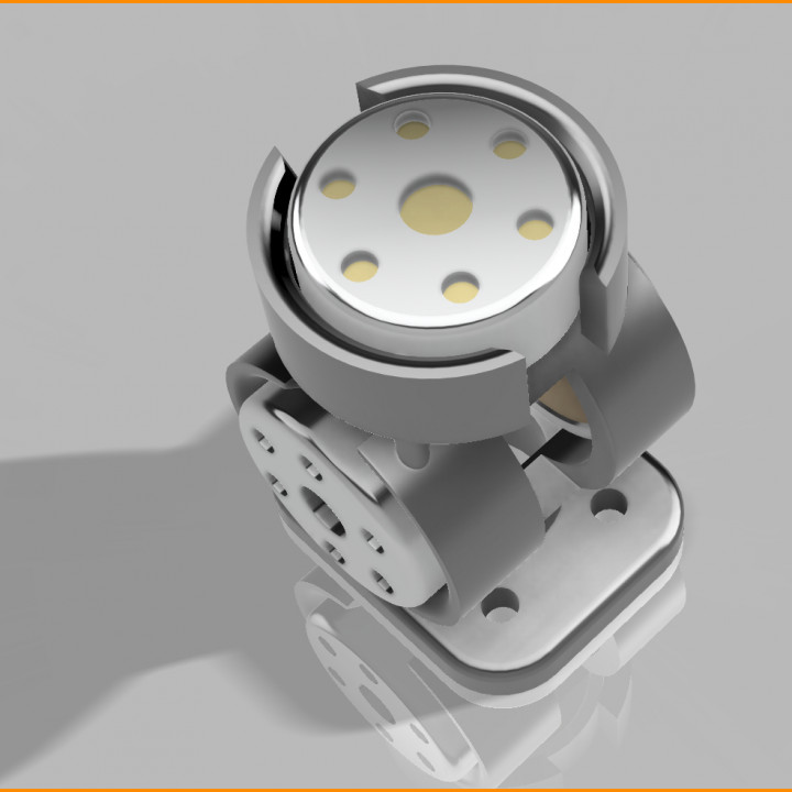 3D Printable TSB-160A MS Support by TORMY VAN COOL