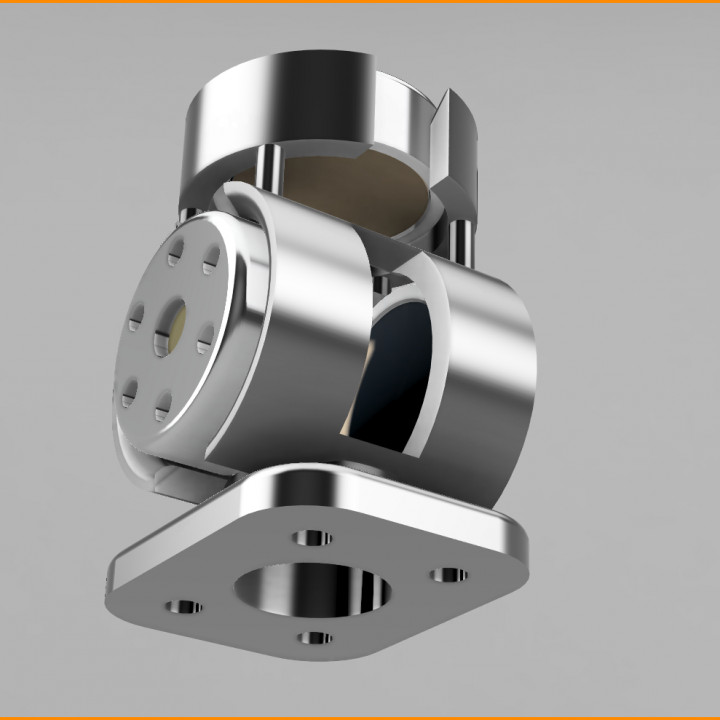 3D Printable TSB-160A MS Support by TORMY VAN COOL