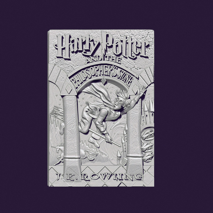 3D Printable wall panel, Harry Potter and the Philosopher's Stone by ...