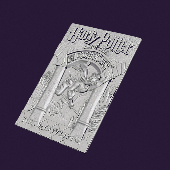 3D Printable wall panel, Harry Potter and the Philosopher's Stone by ...