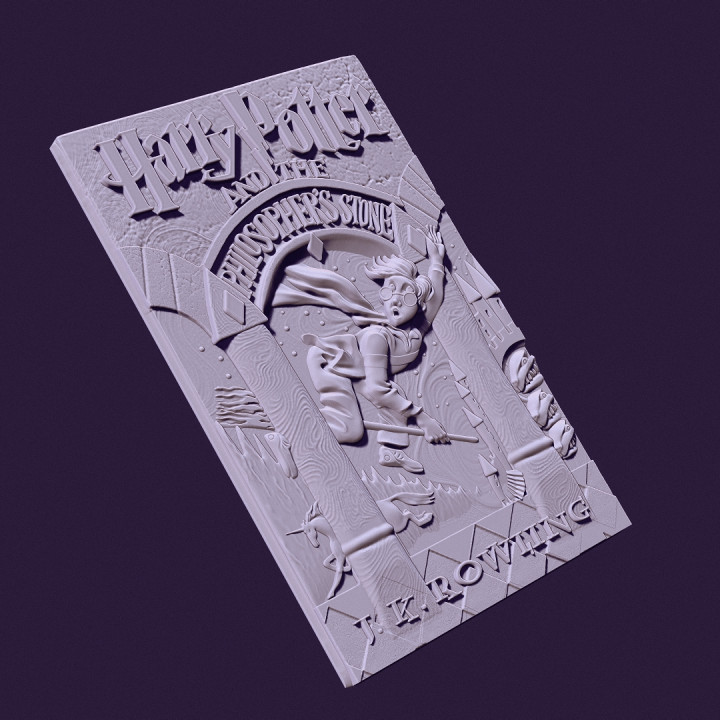 3D Printable wall panel, Harry Potter and the Philosopher's Stone by ...