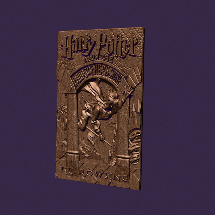 3D Printable wall panel, Harry Potter and the Philosopher's Stone by ...