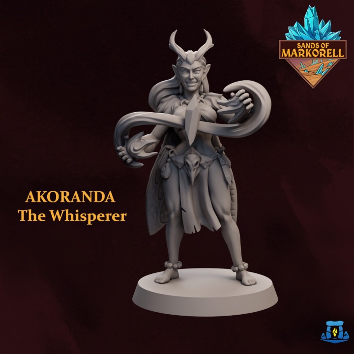 3D Printable Akoranda. Hero of Markorell. by Wishgate-Studio