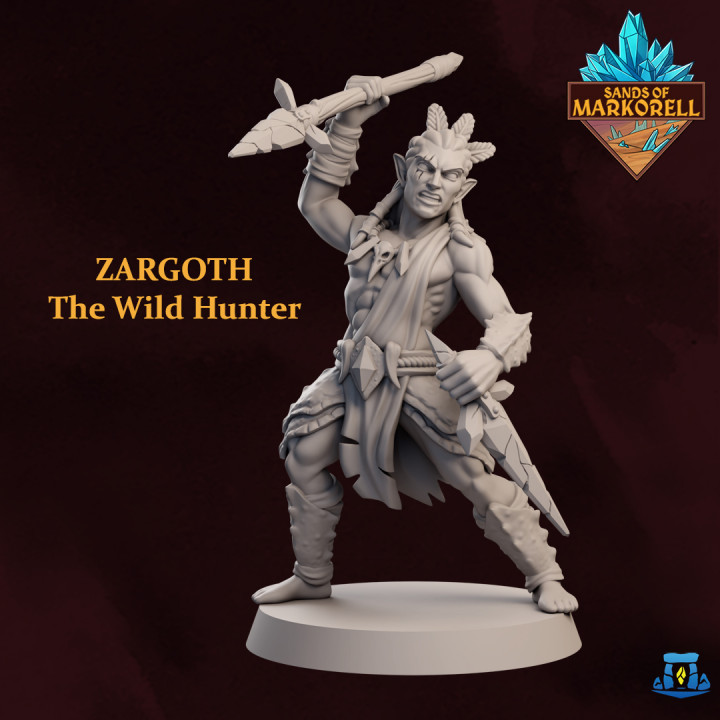 3D Printable Zargoth. Hero of Markorell by Wishgate-Studio