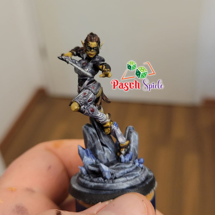 3D Print of Ta'vel the Gith Warrior by SazaraK