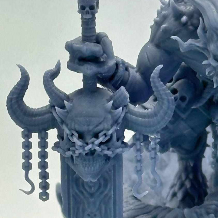 3D Printable Dorgaath The Dragon Hunter by NS Miniatures