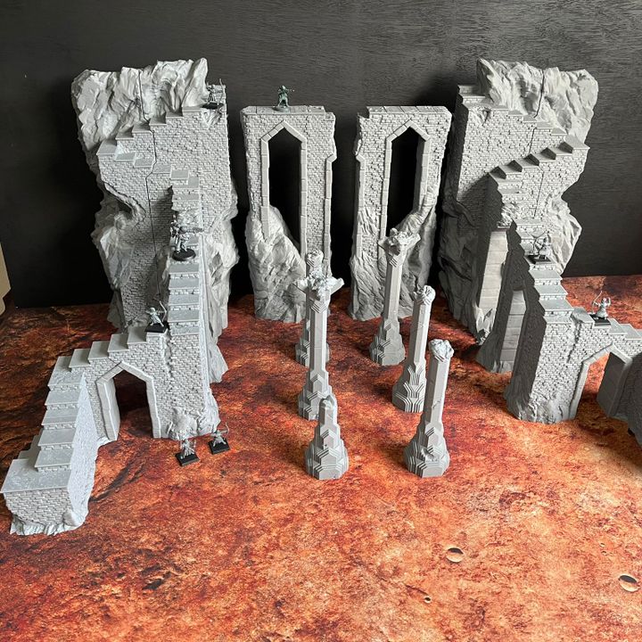 3D Print of DWARVEN MINES by Berthaprint