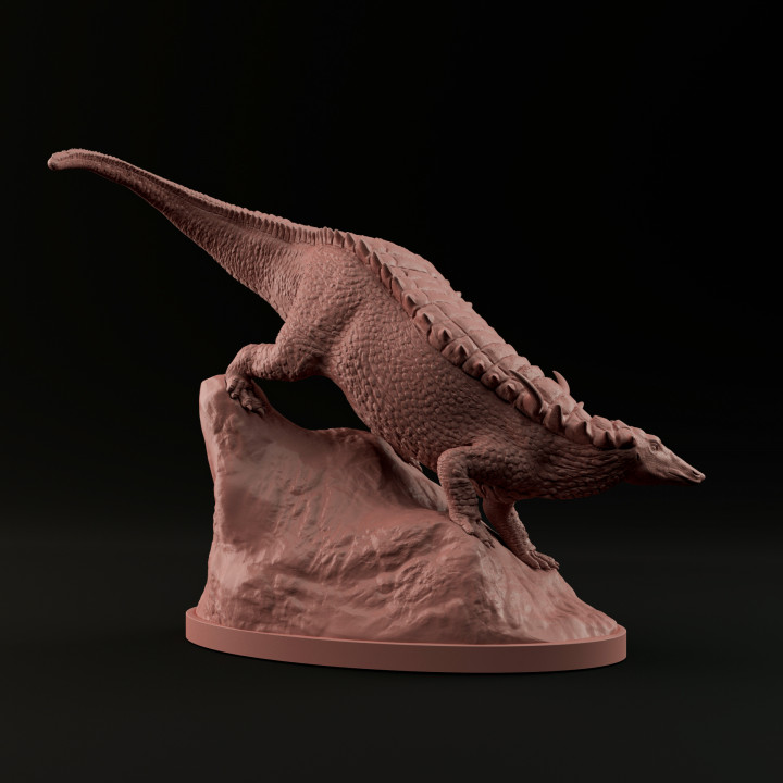 3D Printable Desmatosuchus 1-35 scale pre-supported triassic animal by ...