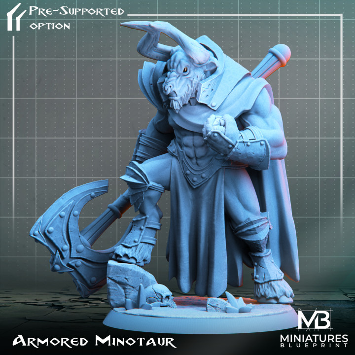 3D Printable Knight Army - January 2024 Release by Miniatures Blueprint