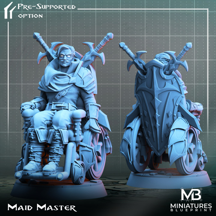 3D Printable Knight Army - January 2024 Release by Miniatures Blueprint