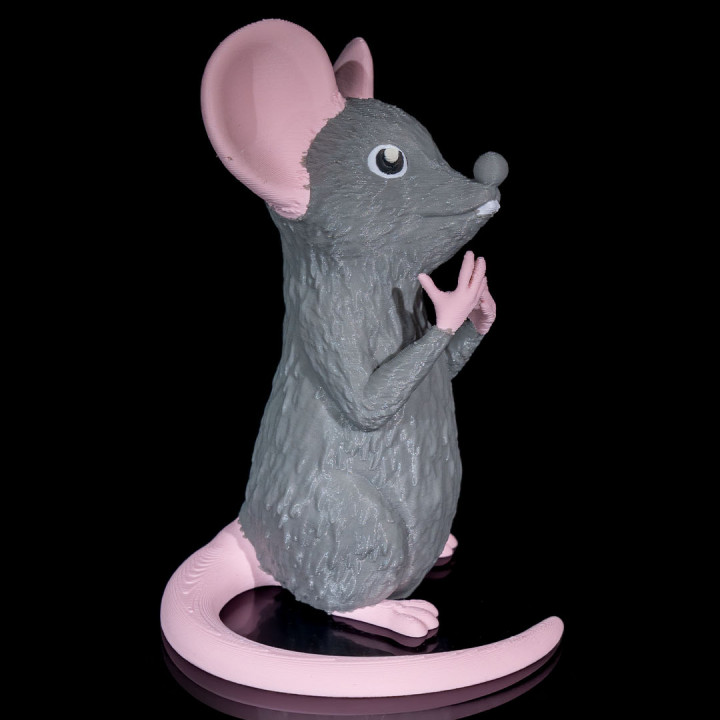 3D Printable Writing Mouse by Stlflix