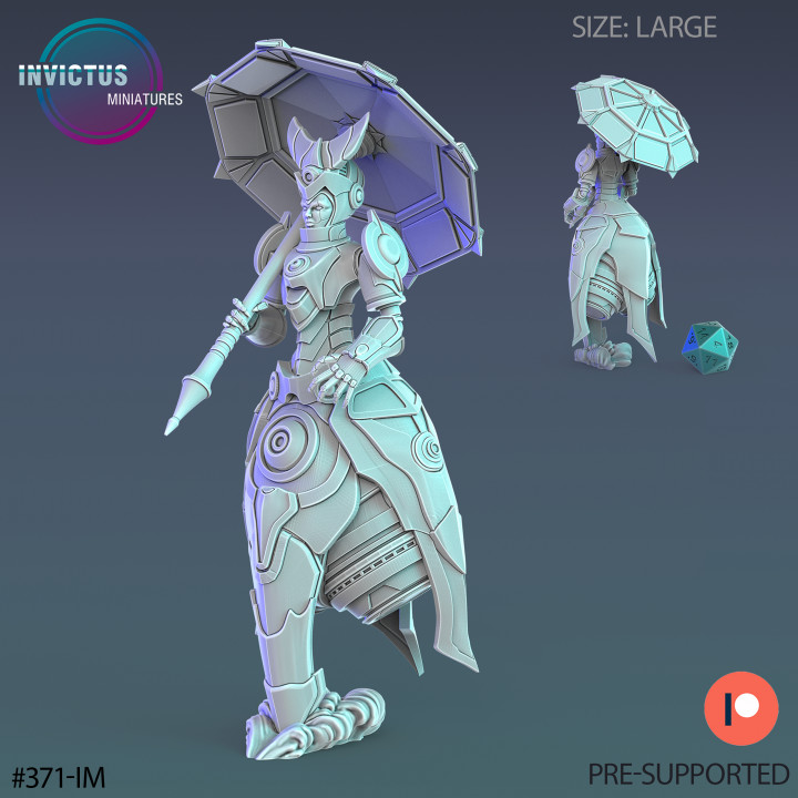 3D Printable Matrix Queen / War Device Hacker / City Lord / Cyberpunk ...