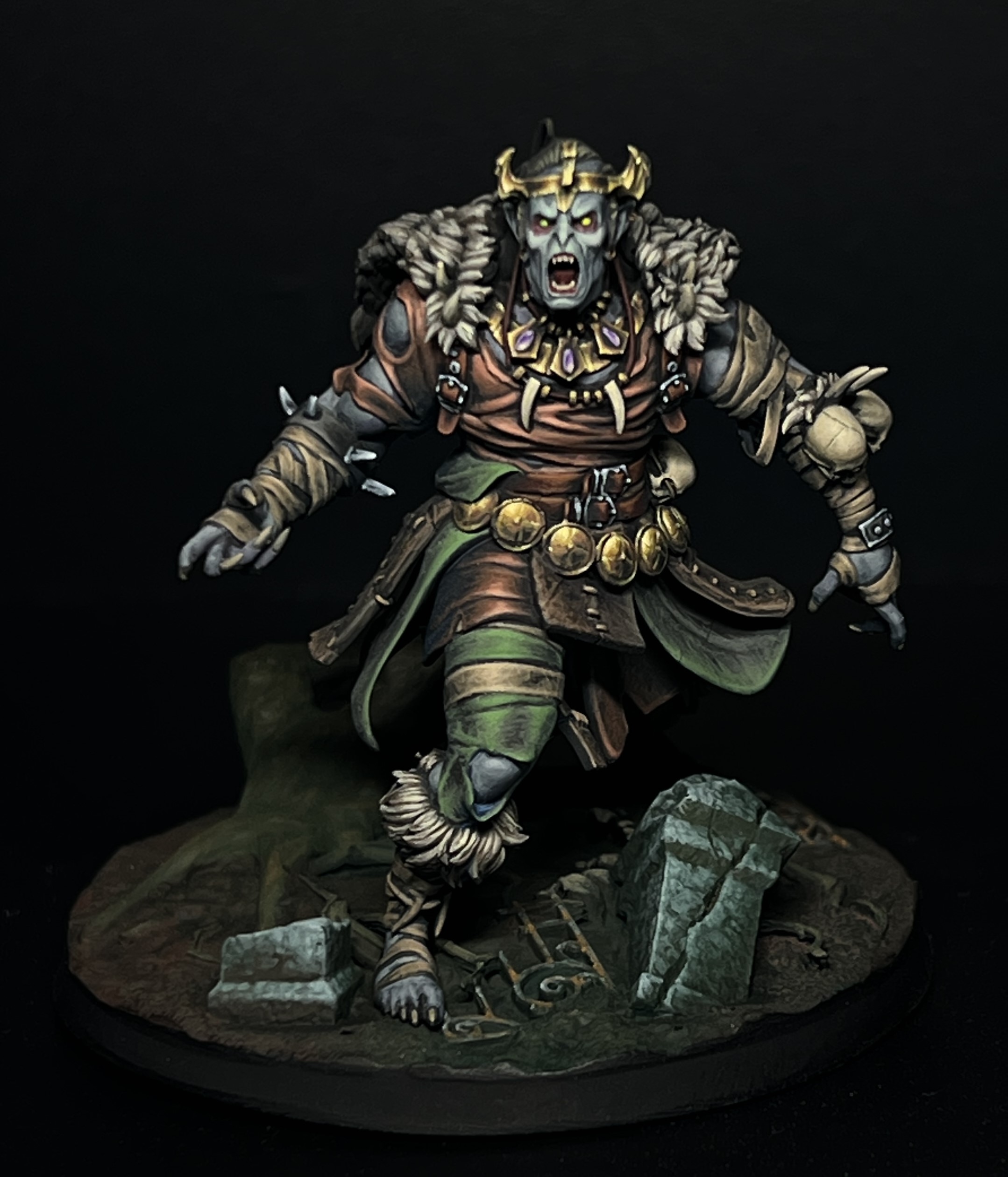 3D Printable Ghoul King Set by STL Miniatures