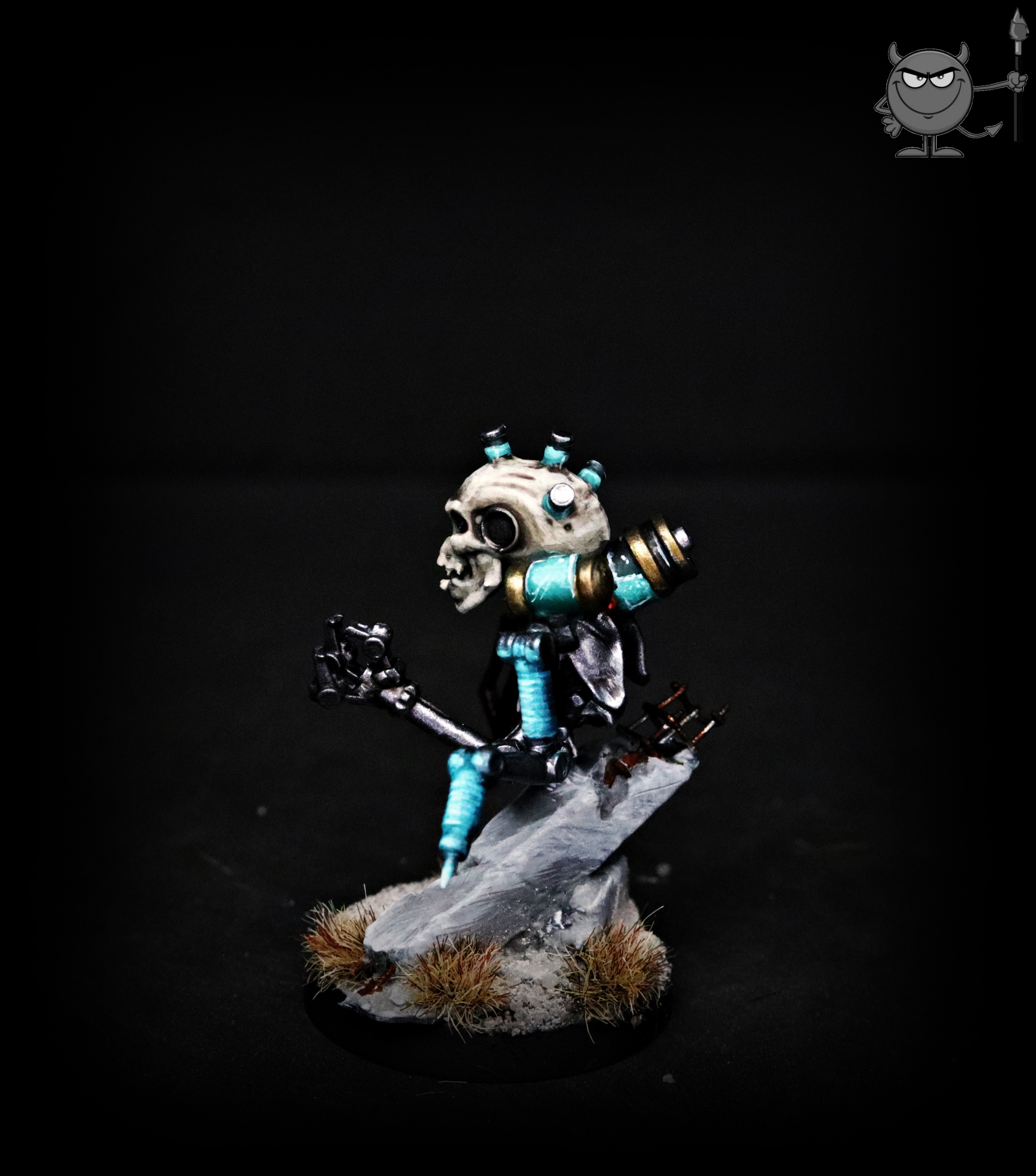 3D Printable Skullbot - Corpse Reapers by Print Minis