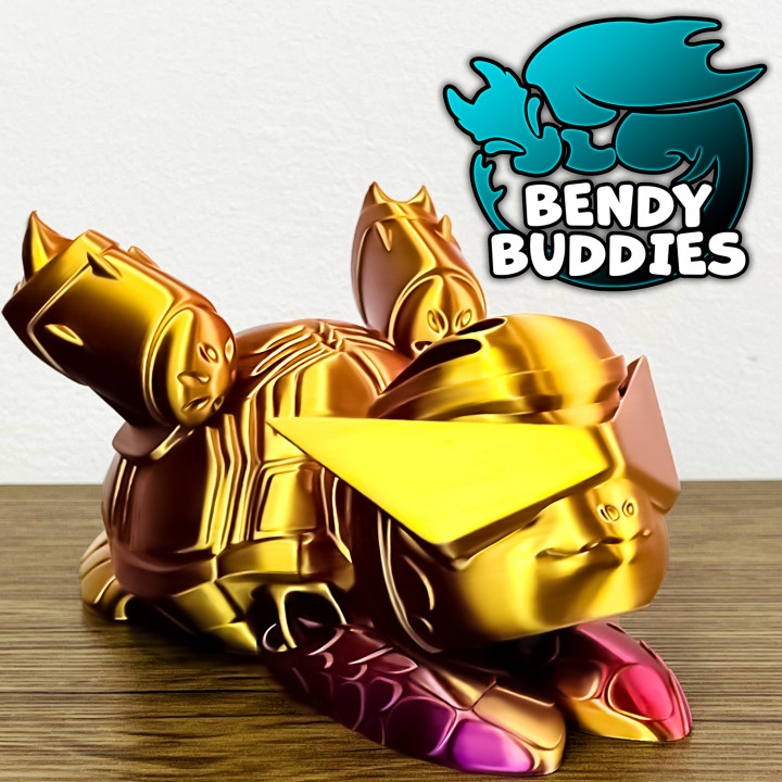 3D Printable Speedle Turtle V1 / Tortoise Articulated / Print-in-Place ...