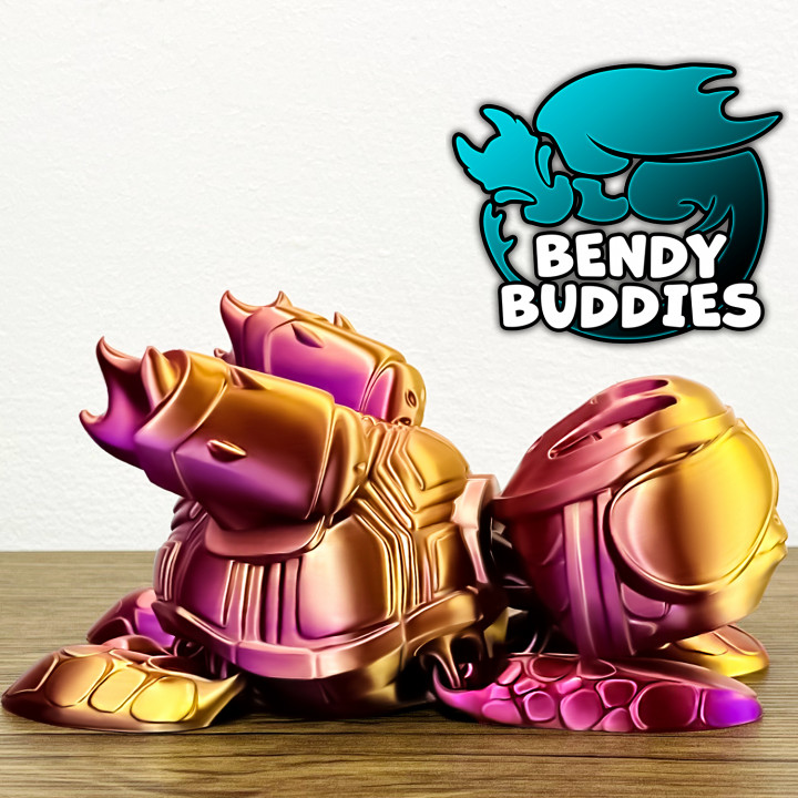 3D Printable Speedle Turtle V2 / Tortoise Articulated / Print-in-Place ...