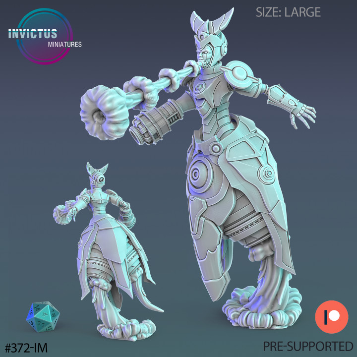 3D Printable Matrix Queen Set / War Device Hacker / City Lord ...