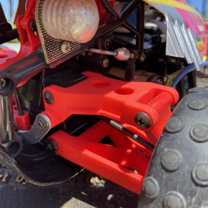 3D Printable Tamiya Hotshot Suspension Arm Set by AMPro Engineering