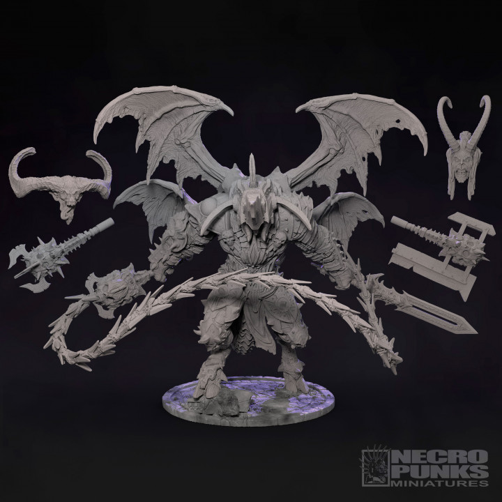 3D Printable BUNDLE#11 - HELL GATE BATTLE by Necropunks Miniatures