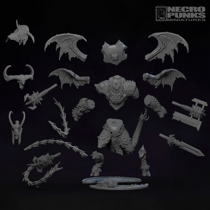 3D Printable BUNDLE#11 - HELL GATE BATTLE by Necropunks Miniatures