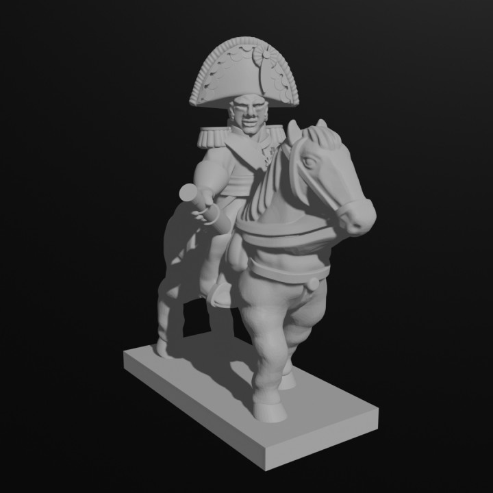 3D Printable 6-15mm Massena NAP-FR-40 by Turner Miniatures