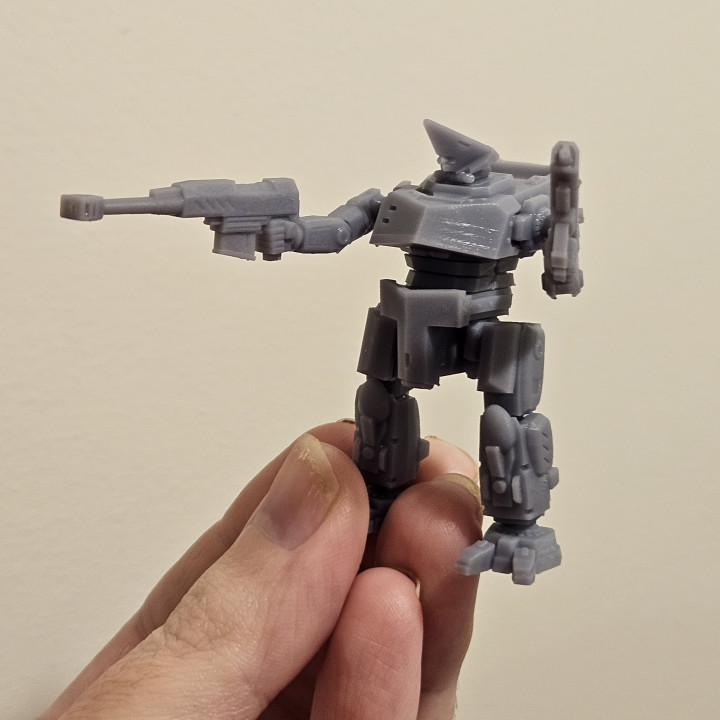 3D Printable Armoured Coffins - Battle Robot 15mm by Elizabeth Little