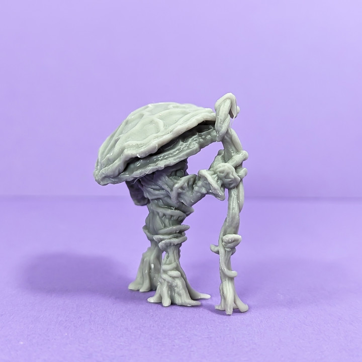 3D Printable Mycil - the Kind Myconid Elder by World Forge Miniatures