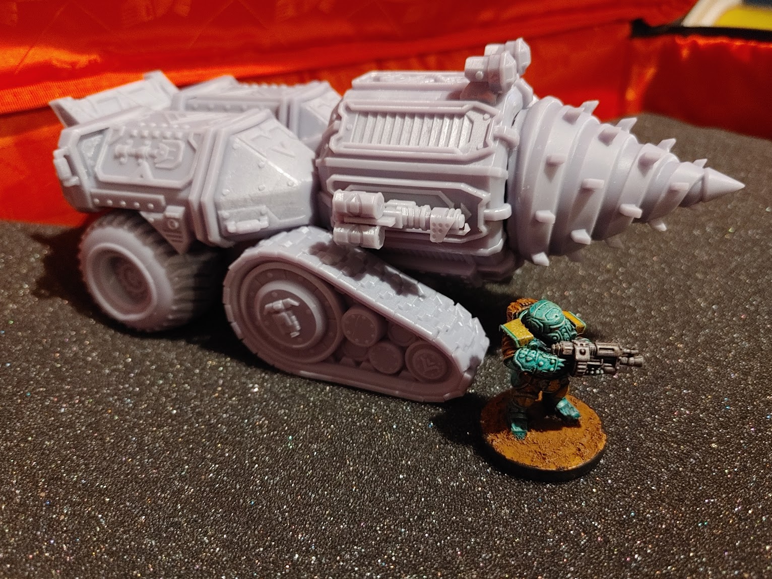 3D Printable Assault Drill - Dwarf Guilds by One Page Rules