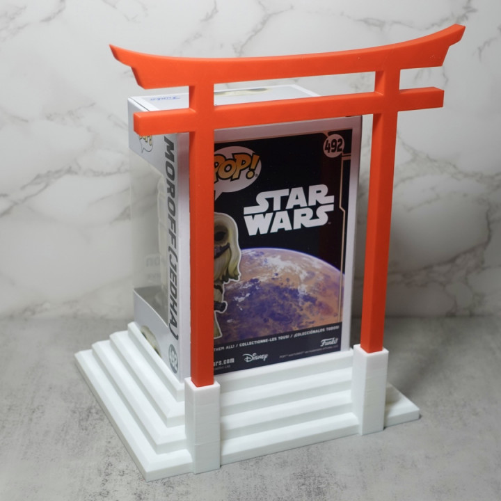3D Printable Shrine Display for Funko Pop by MysticMesh3D