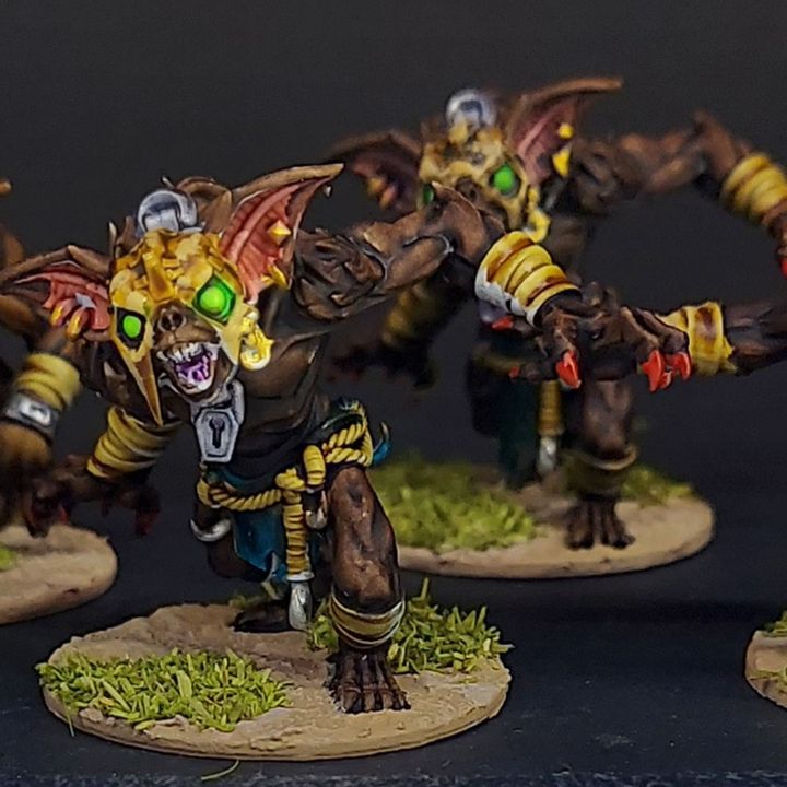 3D Print of Vampiric Ghouls by Tencar