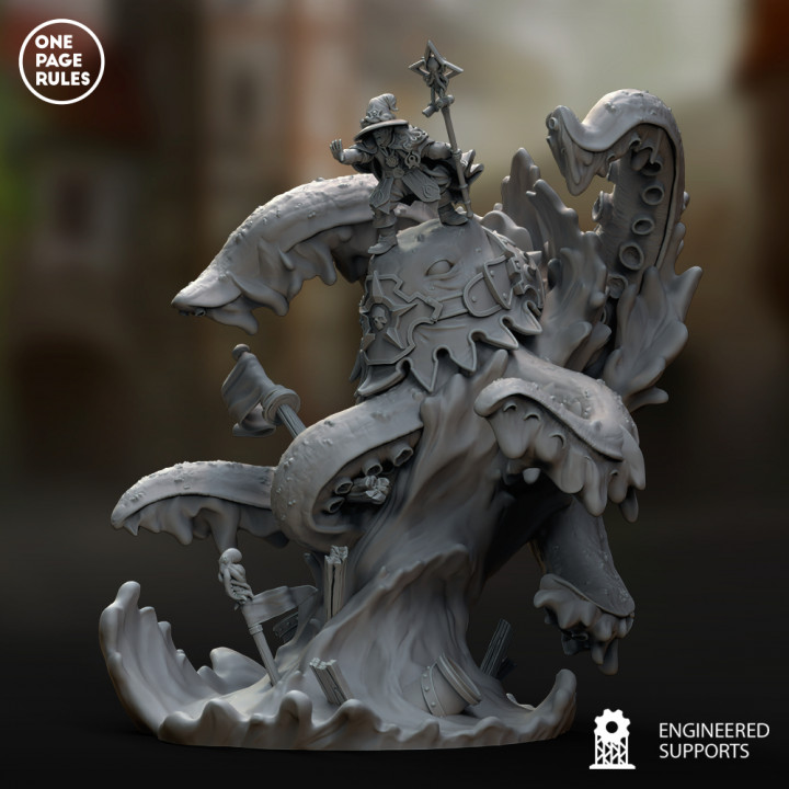 3D Printable Elemental Titan (Water Elemental) - Human Empire by One ...