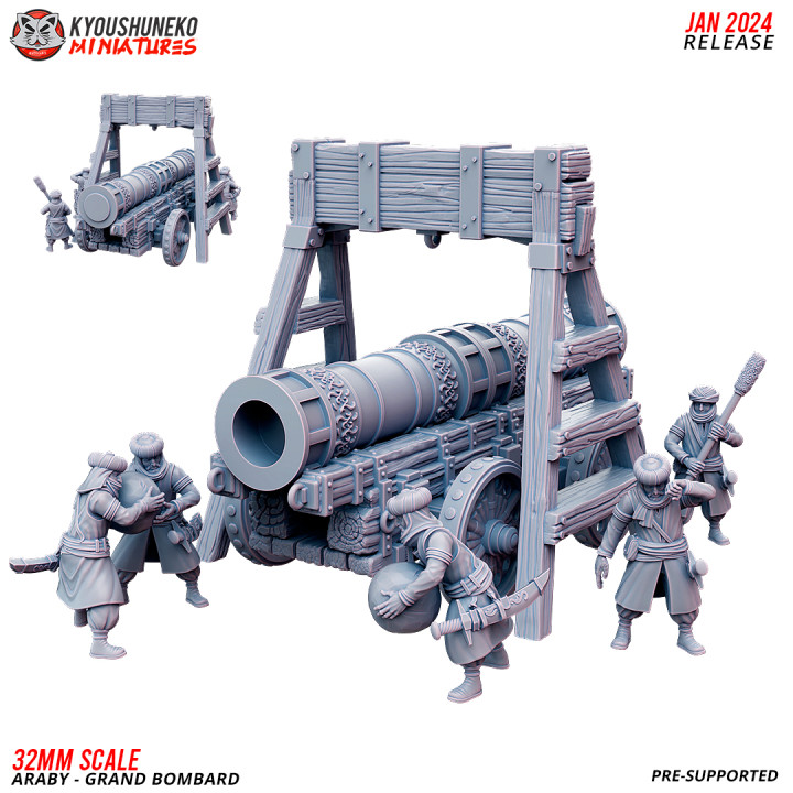 3D Printable January Fantasy 2024 Release - Araby Army by Kyoushuneko ...