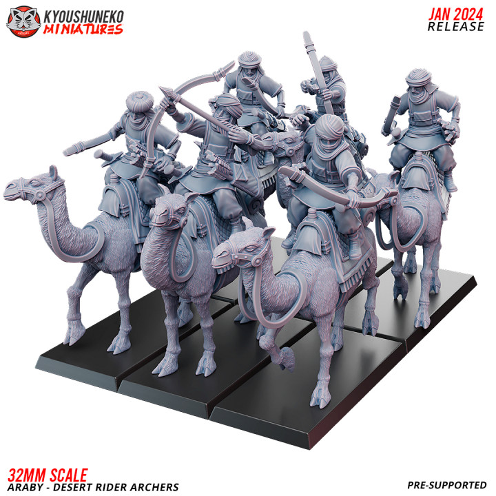 3D Printable January Fantasy 2024 Release - Araby Army by Kyoushuneko ...