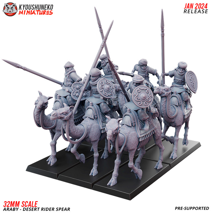 3D Printable January Fantasy 2024 Release - Araby Army by Kyoushuneko ...