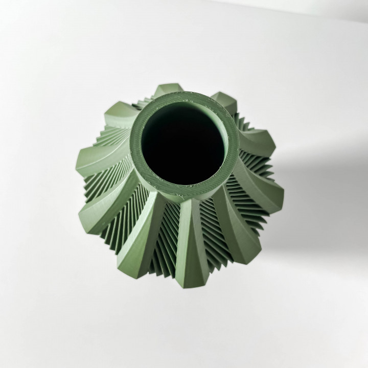 3D Printable The Walo Vase, Modern and Unique Home Decor for Dried and ...