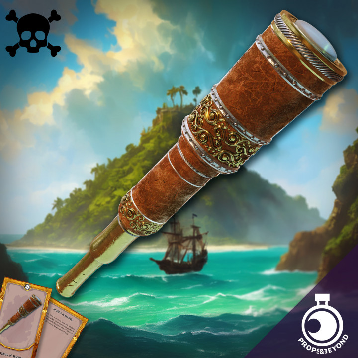 3D Printable Spyglass by Props&Beyond