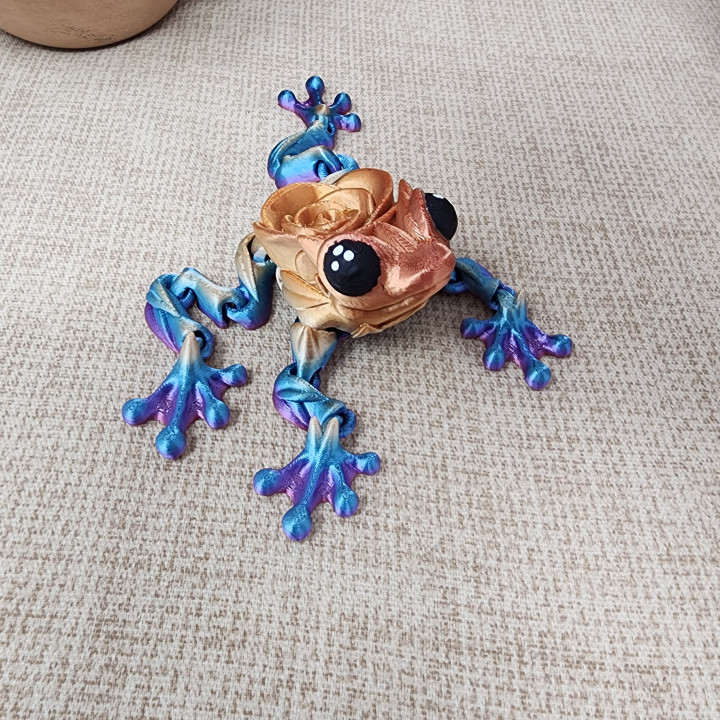3D Print of Rose Frog by jenniferkantola