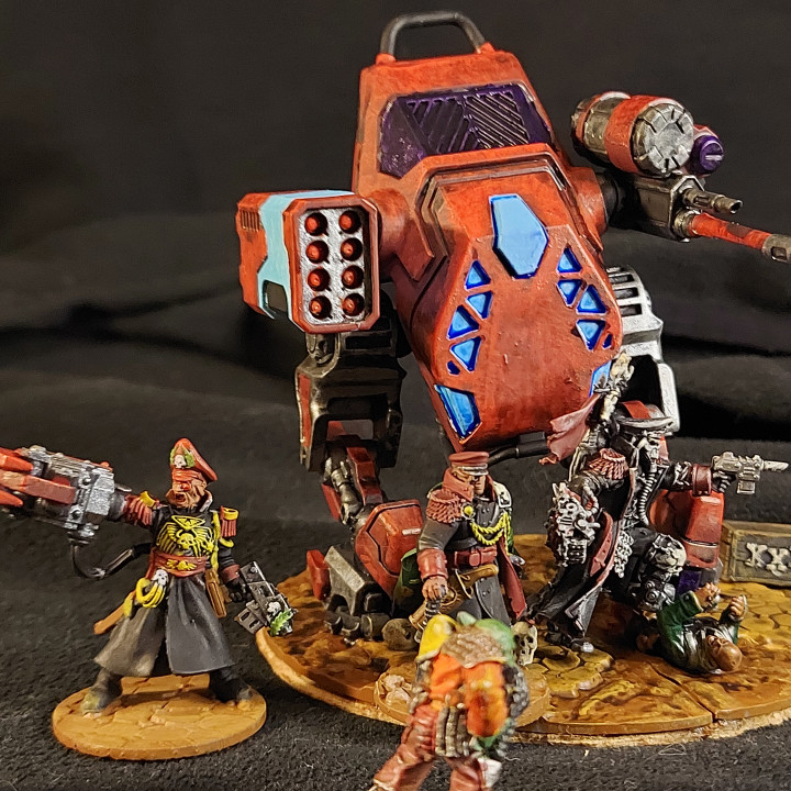 3D Print of OE-5 Alpha Walkers + Omega Calvary Unit - The Dark Nexus by ...