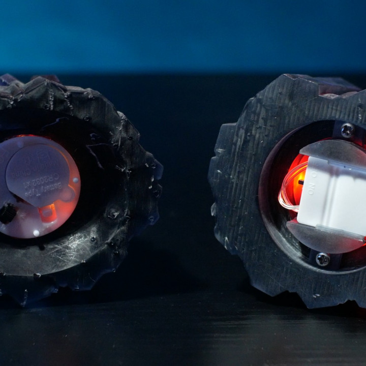 3D Printable Crystal Skull Token Tray by Jason Burns