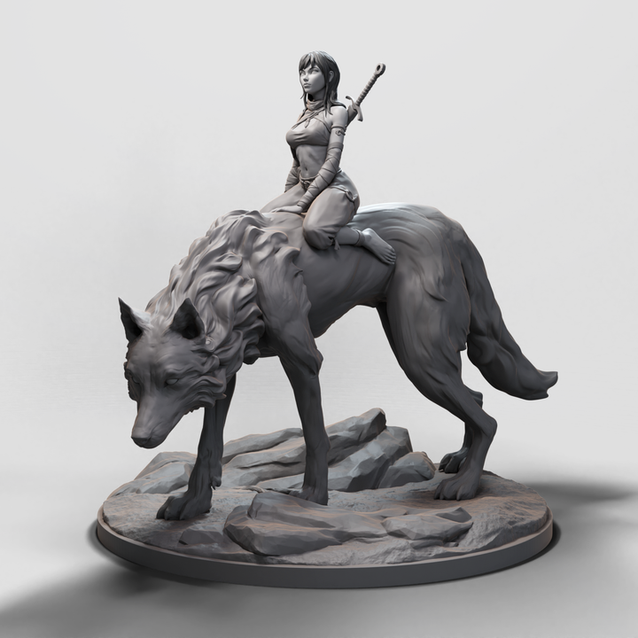 3D Printable Wolfrider full set by Arxila