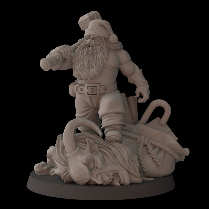 3D Printable Santa. by Fantasy Cult Miniatures