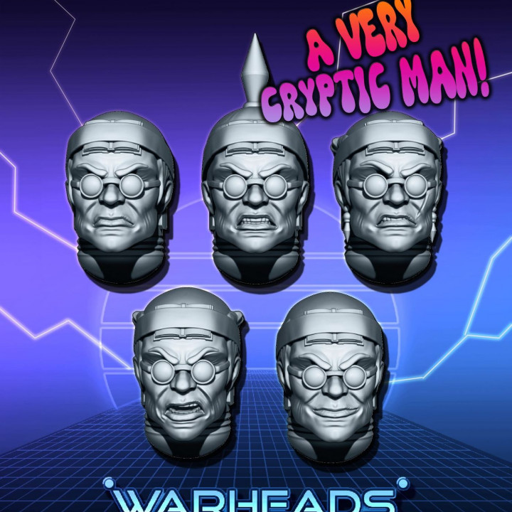 3D Printable A Very Cryptic Man! by Orfey