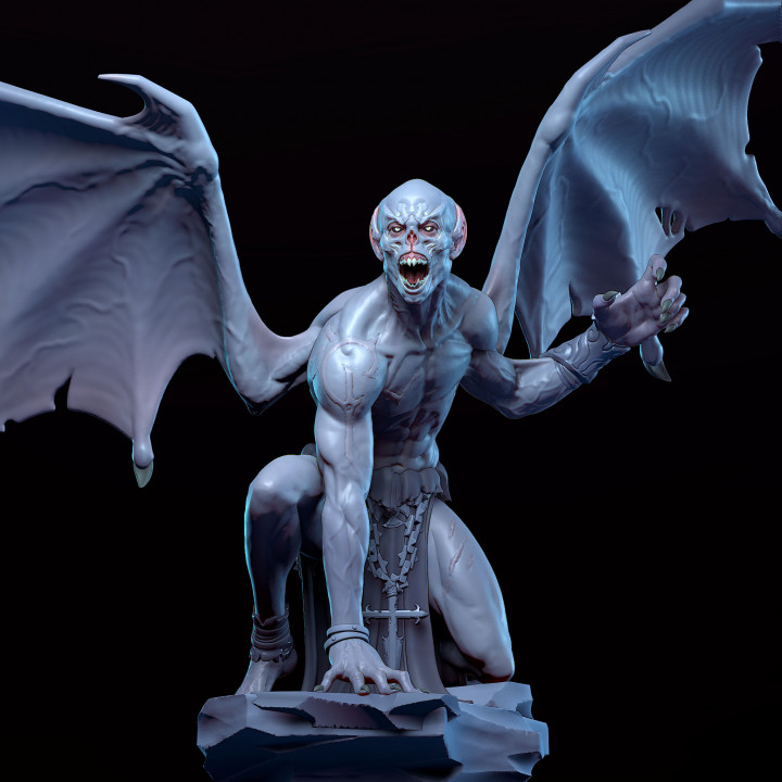 3D Printable Vampire Lord by Creature Armory