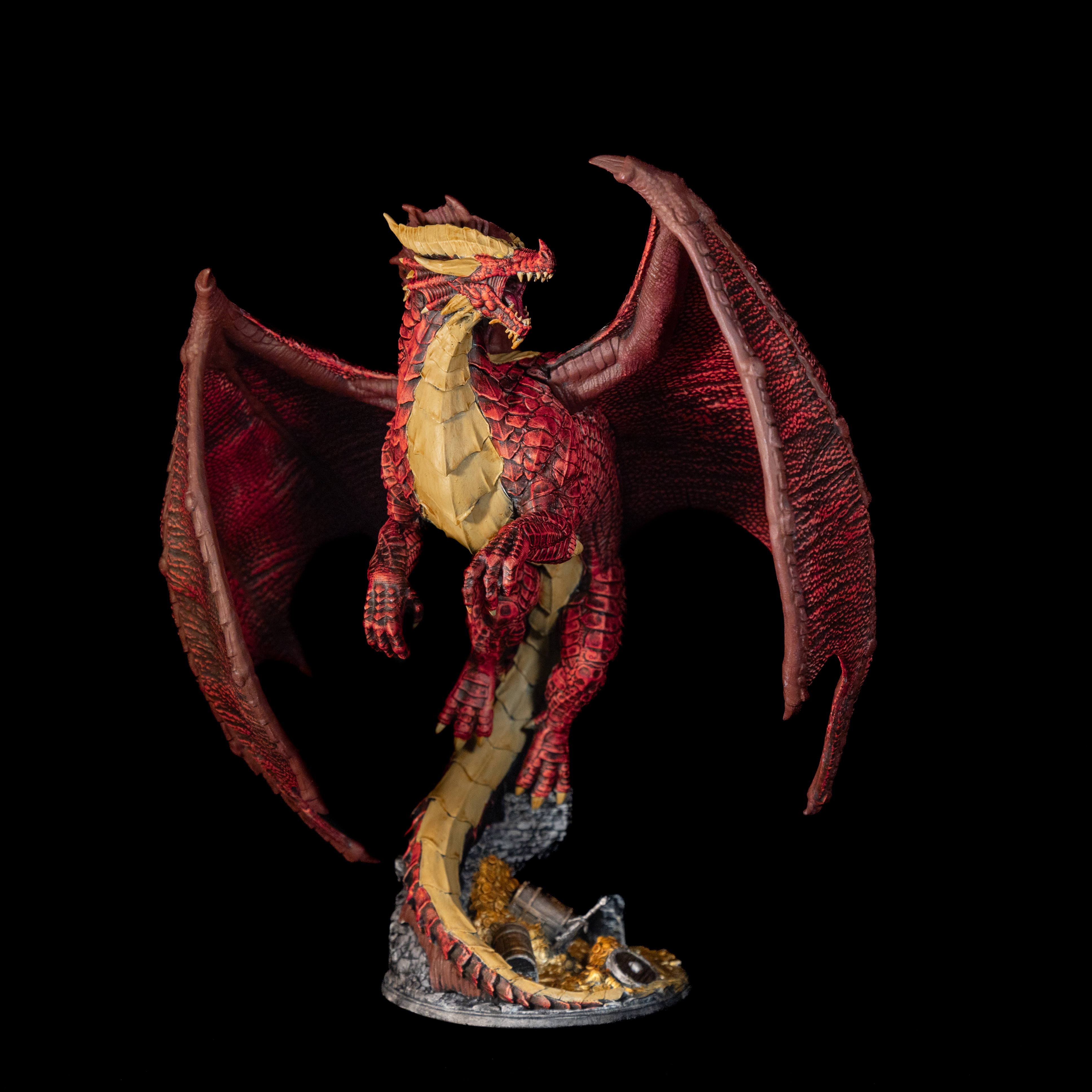 3D Printable Red Dragon by Artificers_Mini