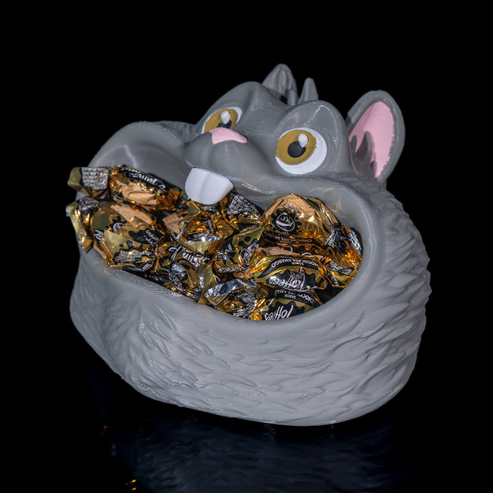 3D Printable Hamster Mouth-Pouch by Stlflix