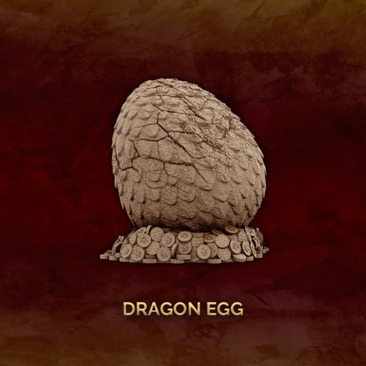 3D Printable Dragon Egg by Artificers_Mini