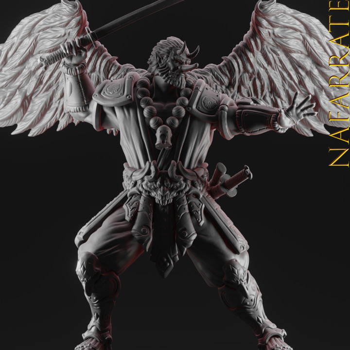 3D Printable Tengu by Nafarrate Designs