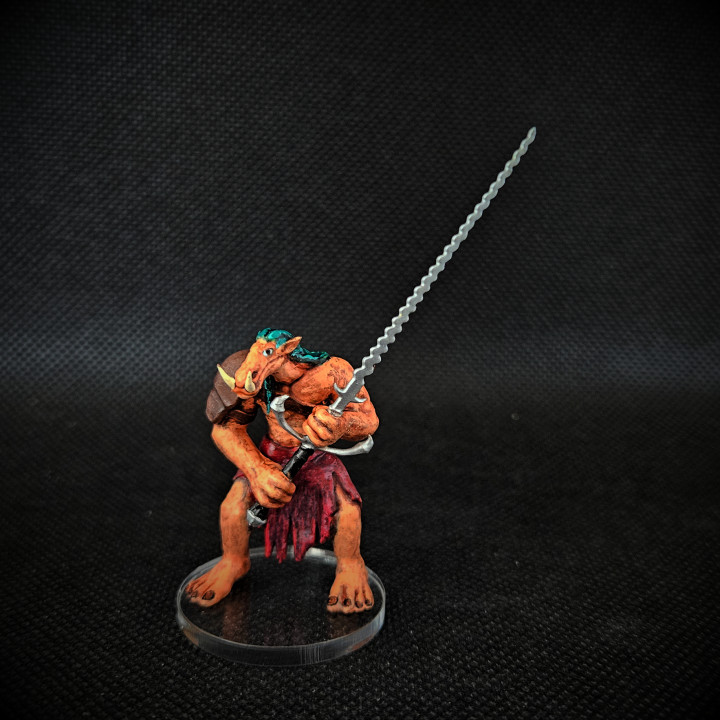 3D Printable TROLL FIGHTER by WildCraft Foundry