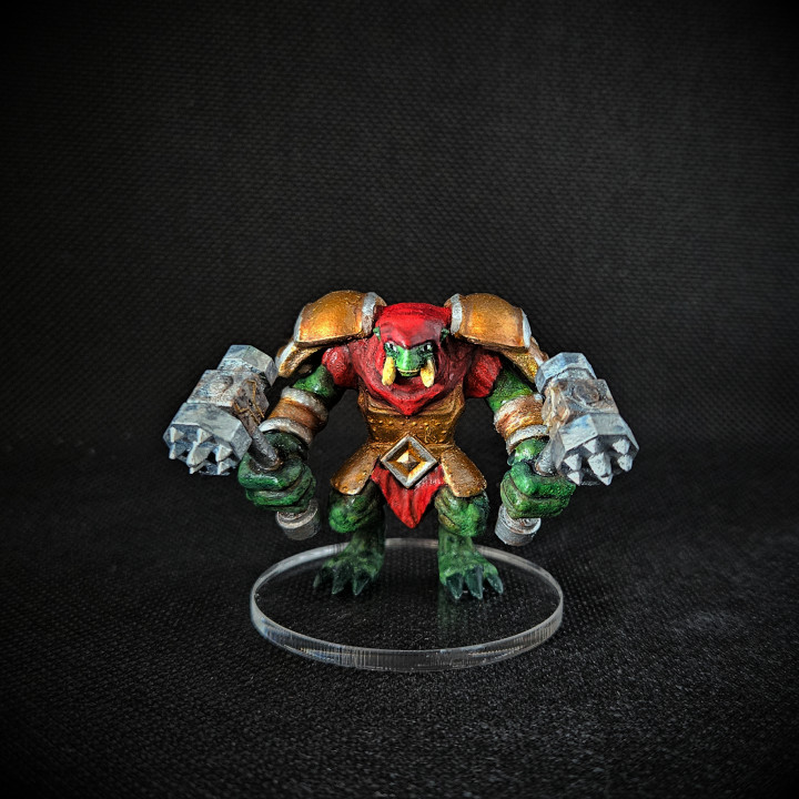 3D Printable TROLL PALADIN by WildCraft Foundry